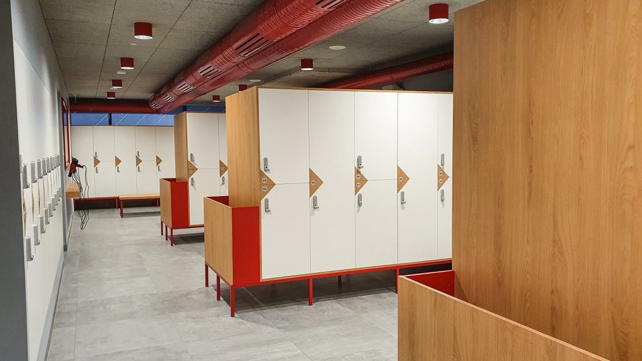 Changing rooms – Sports Center Garitage